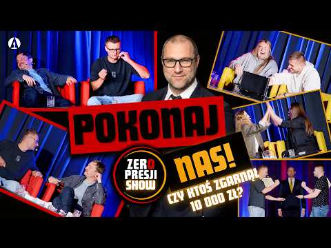 Widownia kontra Ruciński i Sikora o 10 000 zł | Zero Presji Show S5E1