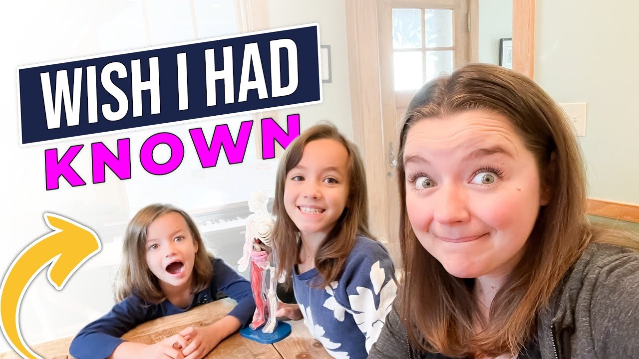 First 6 Months Homeschooling - What we Love, Surprises We Had, and Hard Lessons Learned! - YouTube