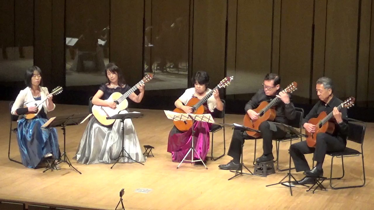 Vivaldi Mandolin Concerto C Major in Amateur Guitar Ensemble Day 2017 ...