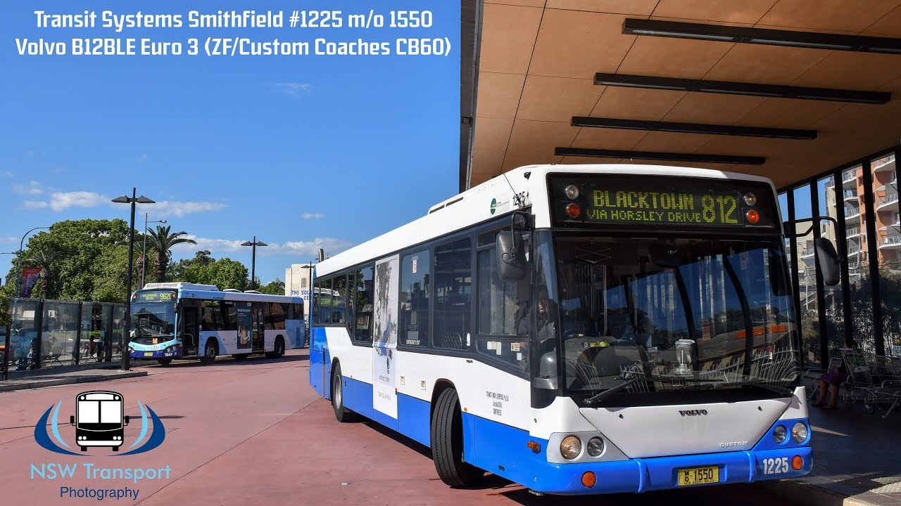[Audio] TSA Sydney #1225 m/o 1550 - Volvo B12BLE Euro 3 (ZF/CC CB60 ...