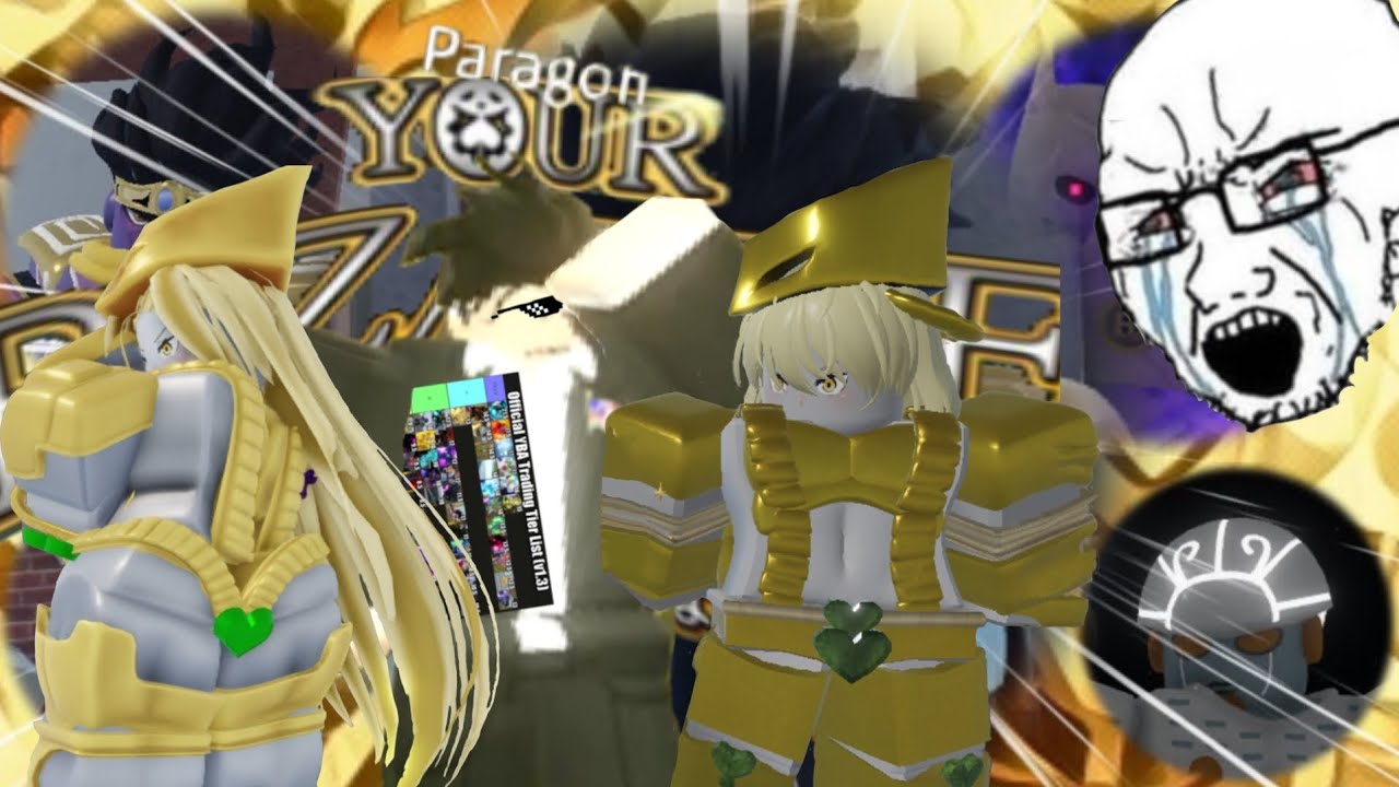 [YBA] Paragon after releasing point tierlist. - YouTube