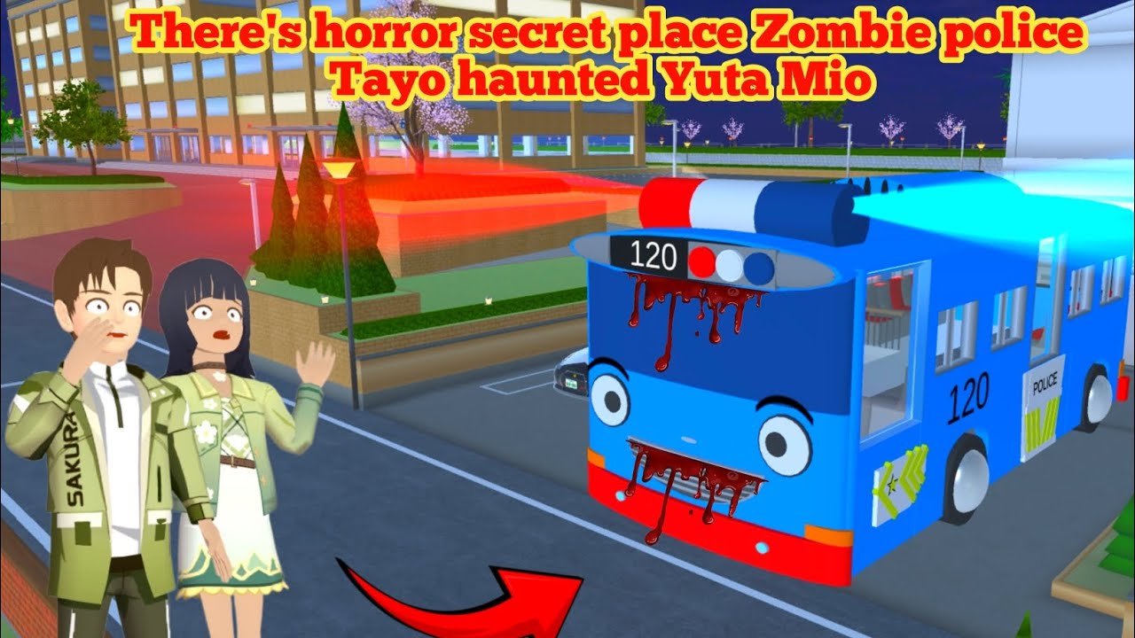 There's horror secret place zombie Bus Tayo Police Koban haunted Yuta ...