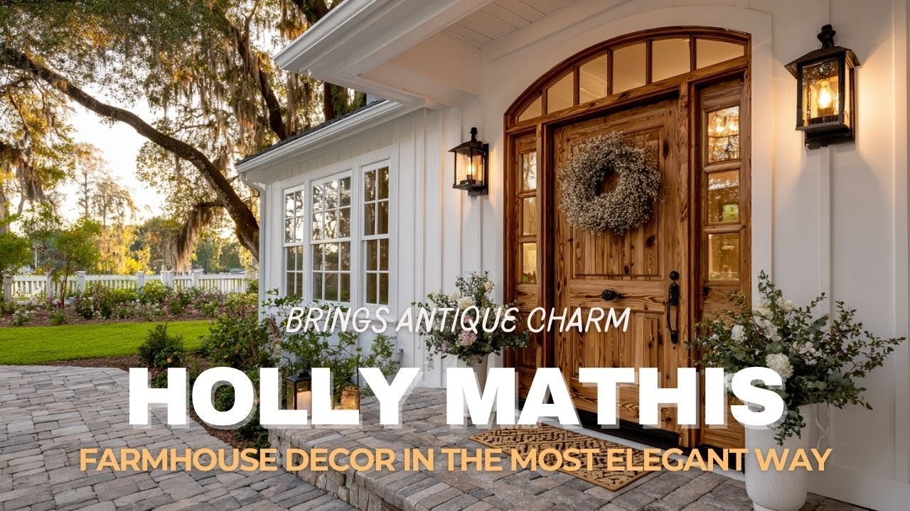 How Holly Mathis Brings Antique Charm to Her Farmhouse Decor in the ...
