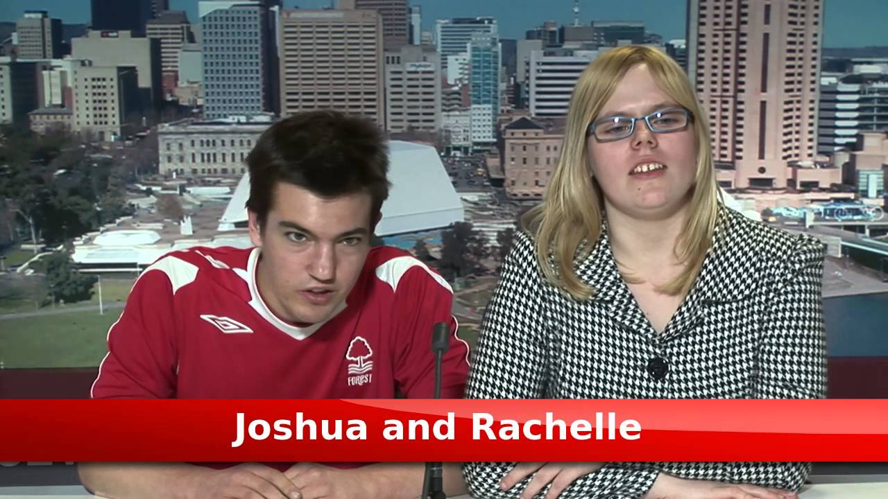 Joshua and Rachelle - 7 News Experience - YouTube