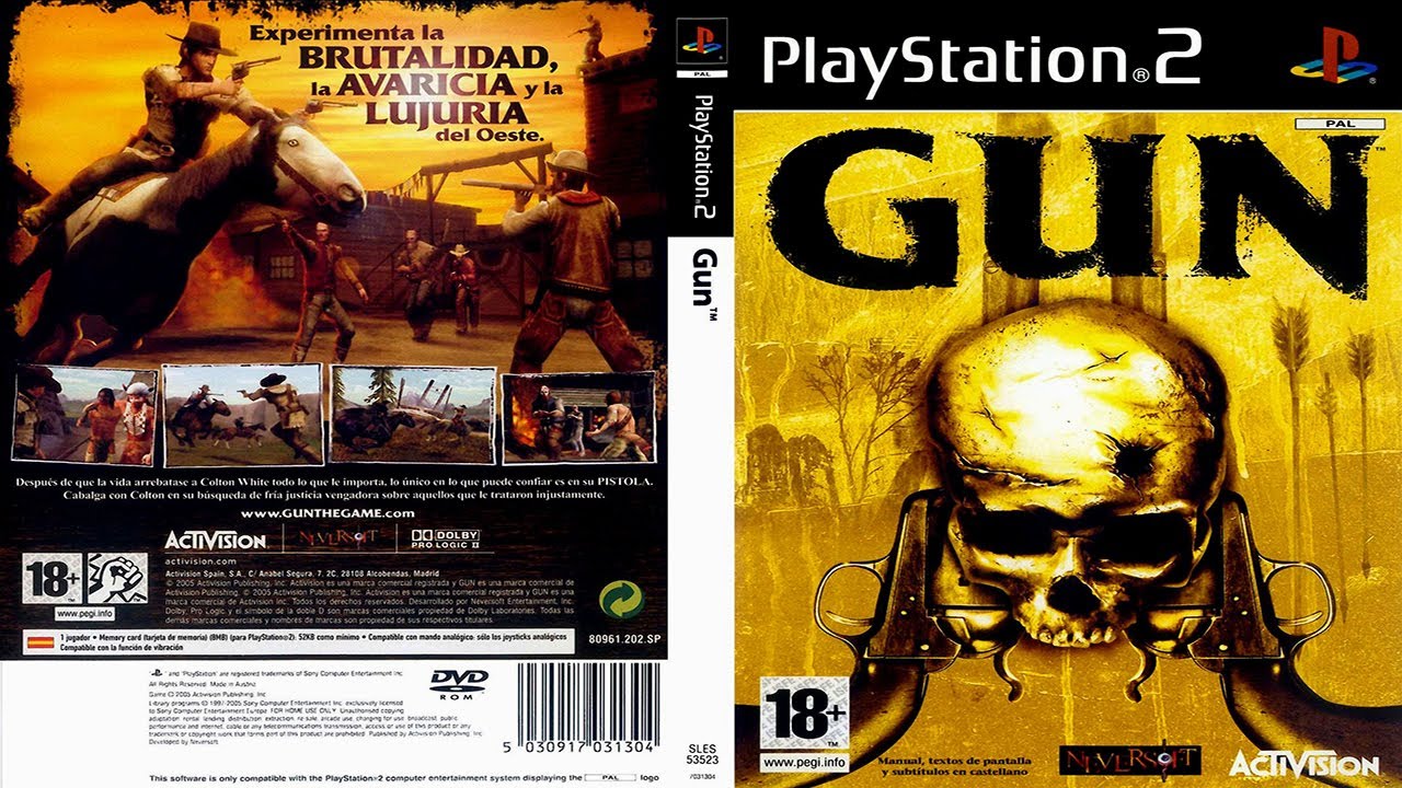 GUN [Multi4] PS3 PKG - YouTube