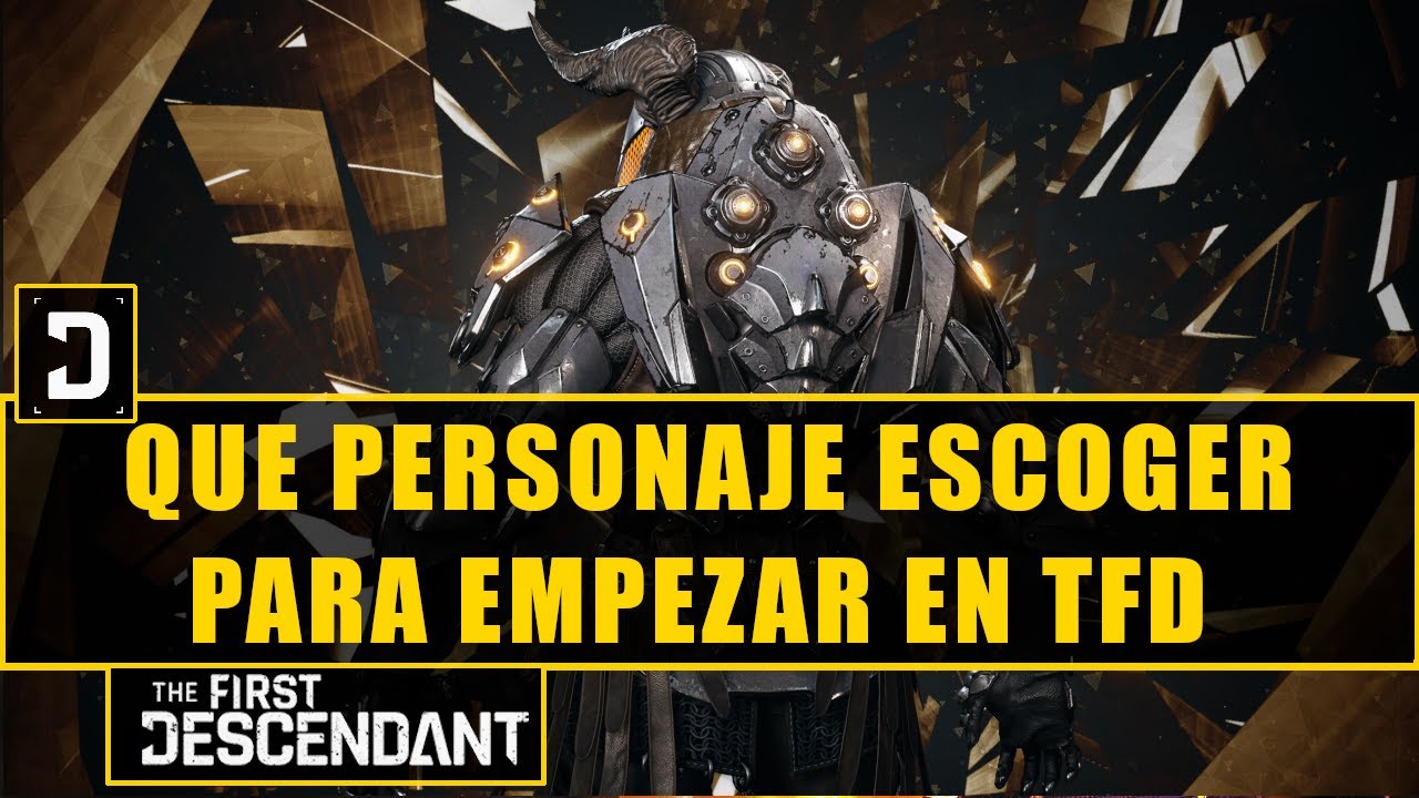 Escoge el mejor personaje para empezar en The First Descendant en ...