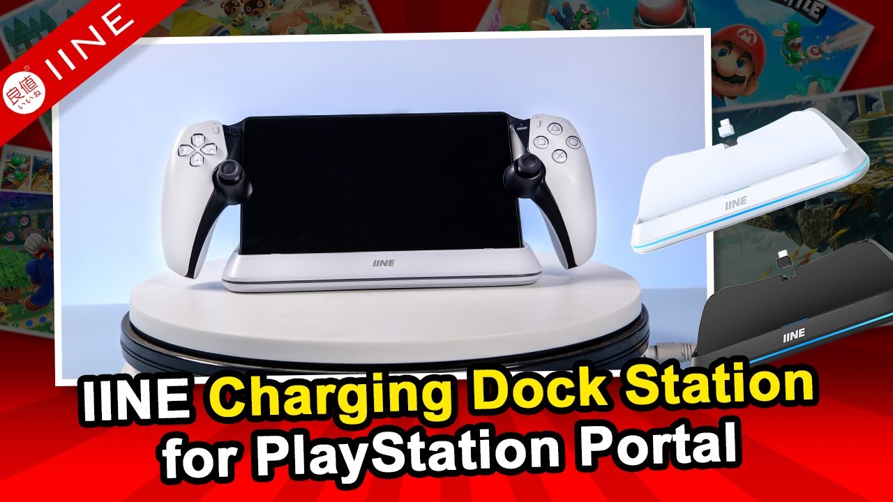 IINE Charging Dock Station for PlayStation Portal🤩 - YouTube