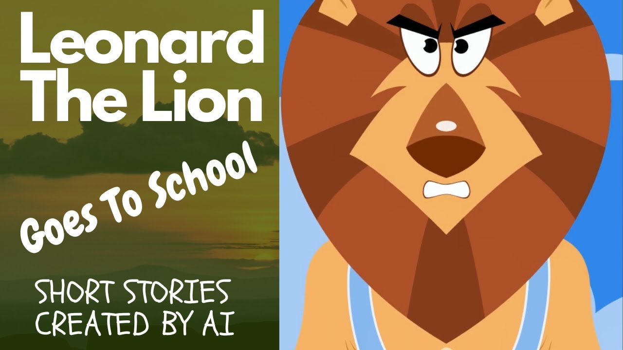 Leonard The Lion Goes To School - Part of a collection short stories ...