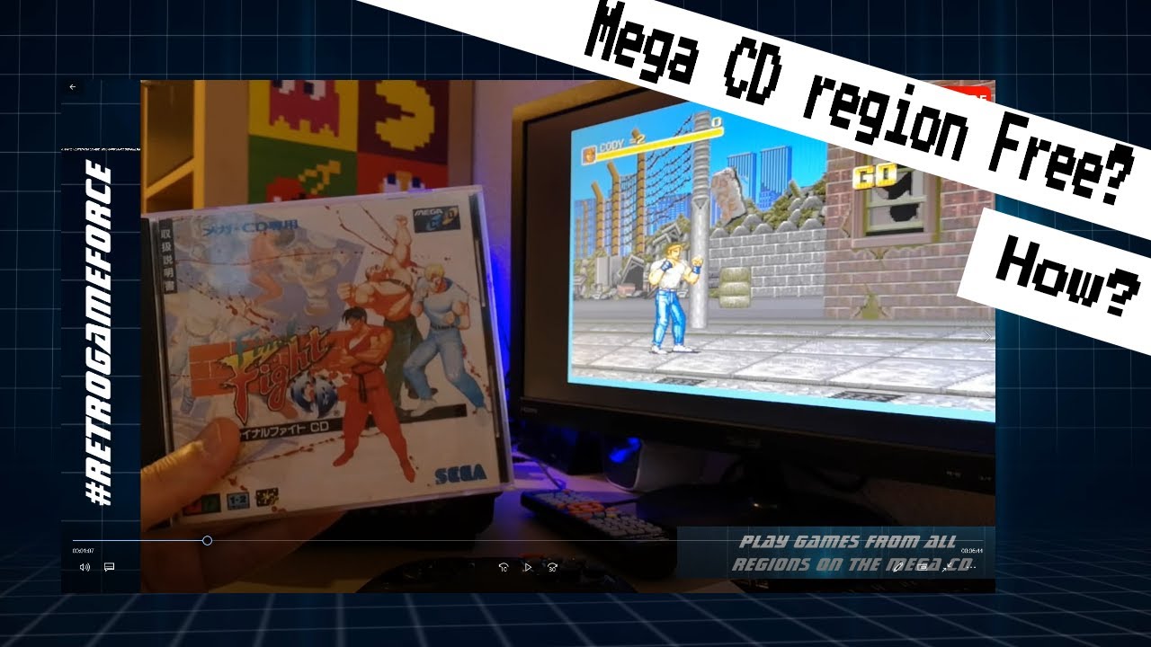 How to make your Mega CD Region Free - YouTube