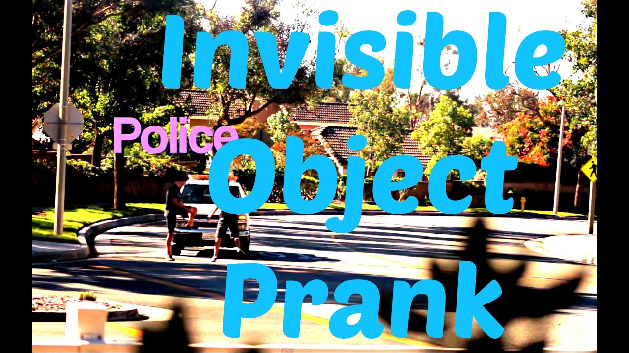 Invisible Object Prank (Gone Wrong) - YouTube