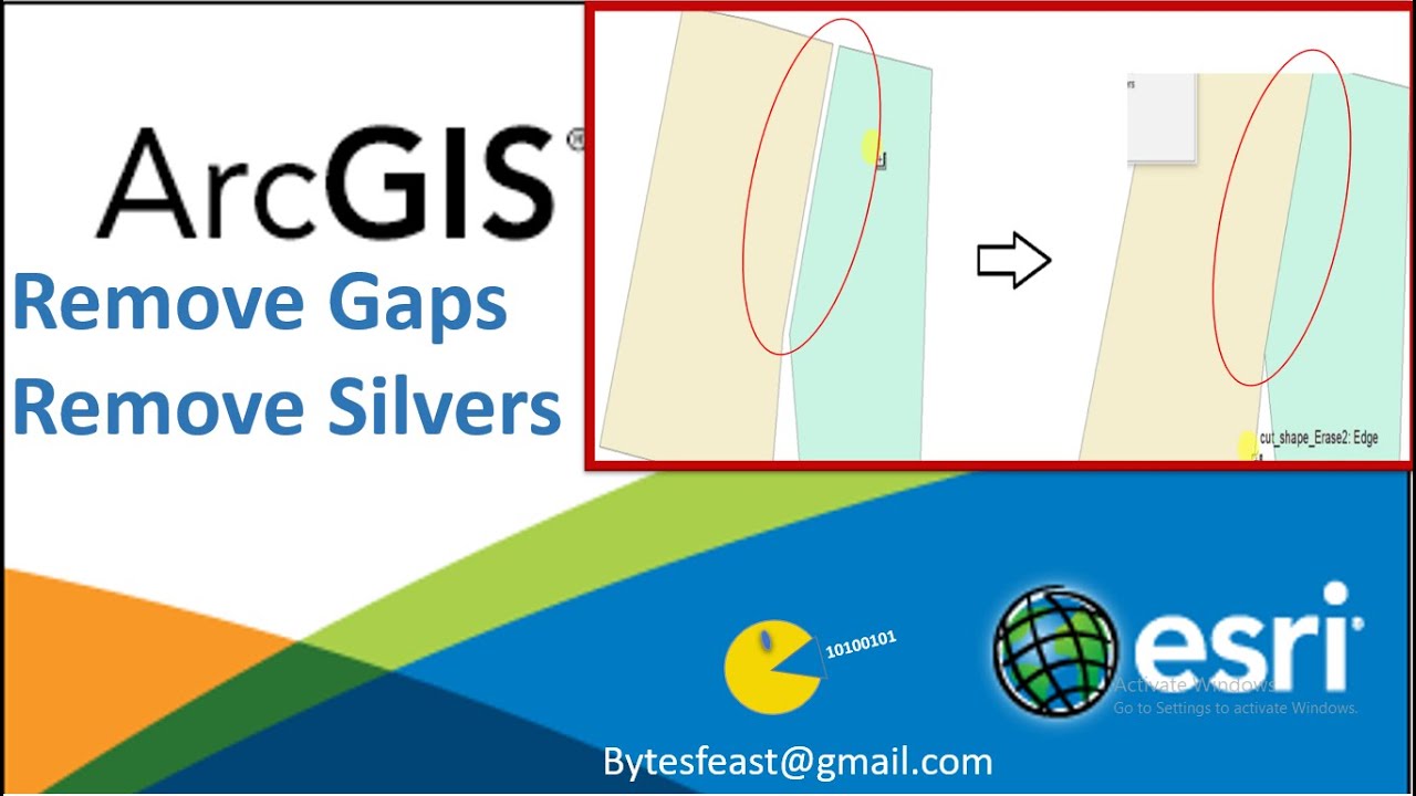 Arcgis Integrate Delete Slivers Or Gaps Polygons Fit Together Arcmap Tutorial For