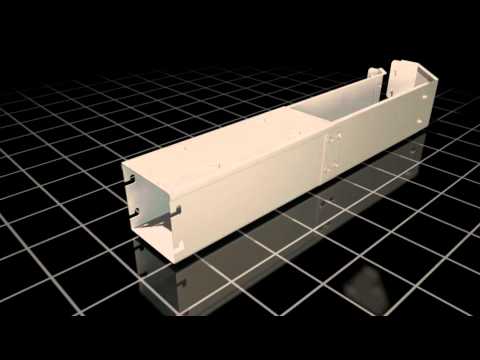 New Legrand Salamandre Steel Trunking Range - YouTube