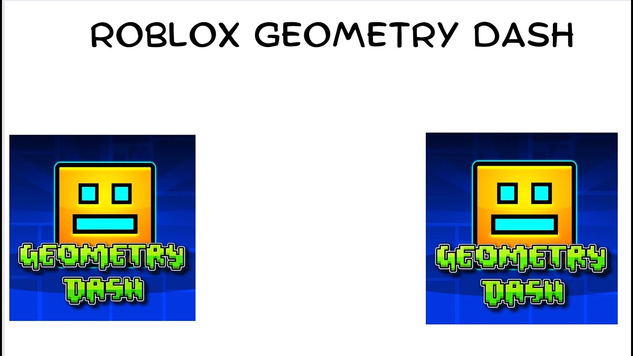 ROBLOX GEOMETRY DASH🤣 - YouTube