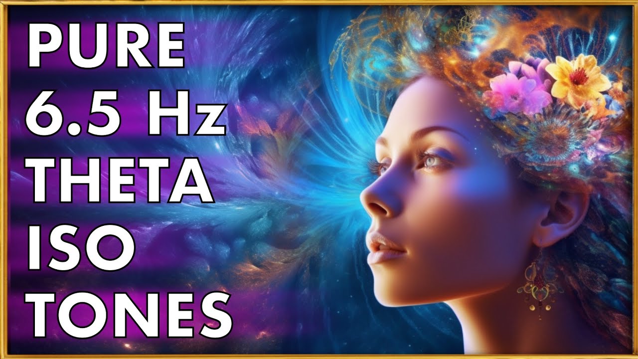 6.5 Hz THETA FREQUENCY using Solfeggio Frequencies 174 Hz and 396 Hz 🧬 ...