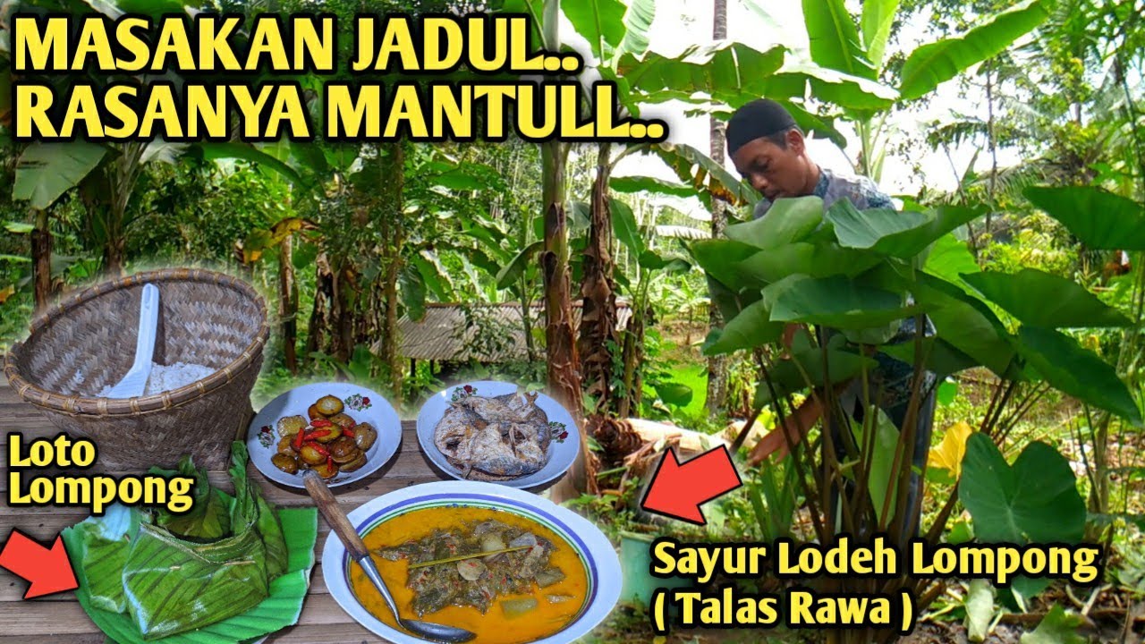 Waw.. Bikin Ketagihan, Sayur Lodeh Lompong, LOTO Lompong, Jengkol, Ikan ...