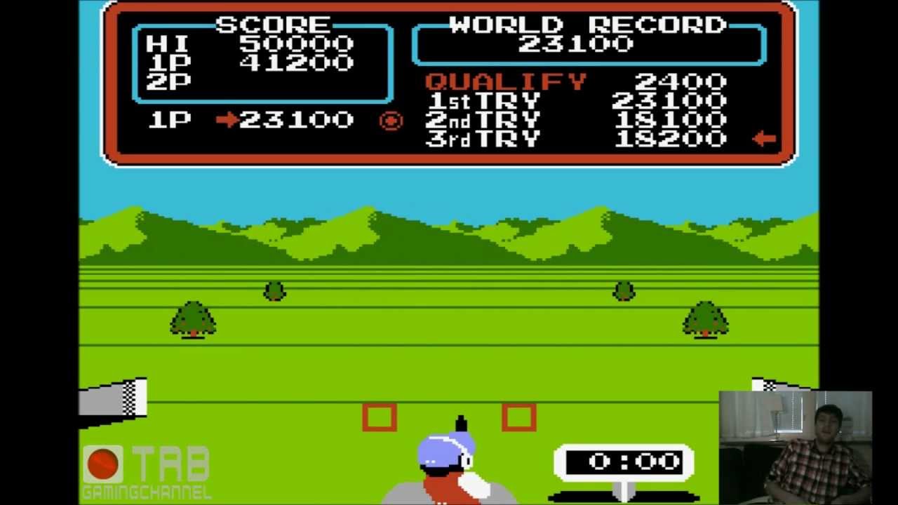 NES Perfect - Track & Field´s Skeet Shooting A (commentary) - YouTube