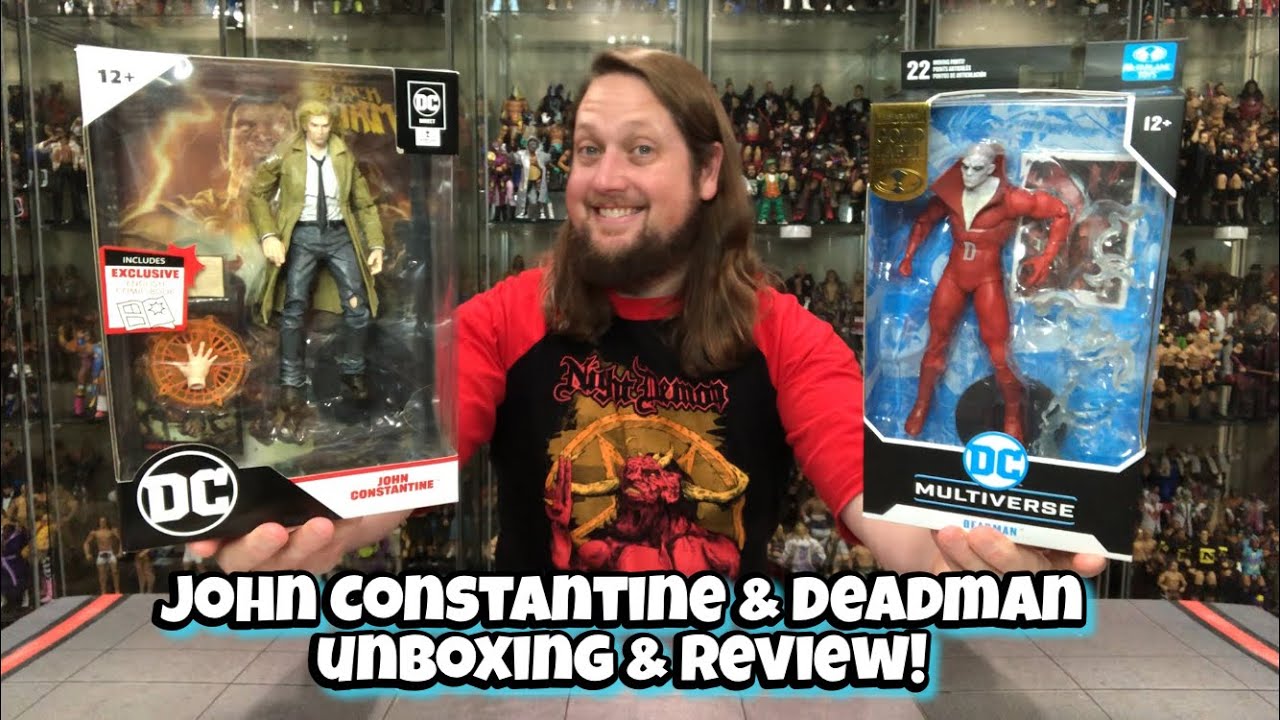 John Constantine & Deadman DC Multiverse Unboxing & Review! - YouTube