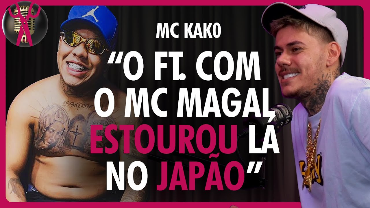 MC KAKO FALA DA PARCERIA COM MC MAGAL - YouTube