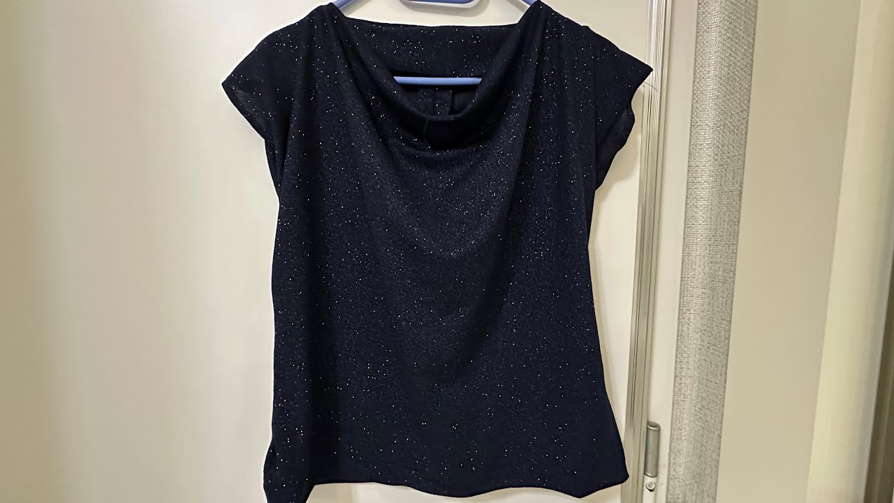 Degaje Yaka Bluz En Basit Anlatımıyla - YouTube