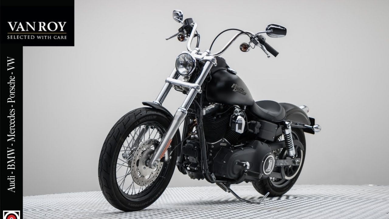 Harley-Davidson Chopper FXDB 96 DYNA STREET BOB Nieuwstaat!!! - YouTube