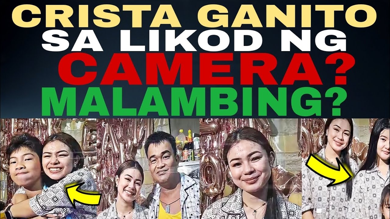 CRISTA GANITO PALA SA LIKOD NG CAMERA? KALINGAP RAB LATEST VLOG TODAY ...