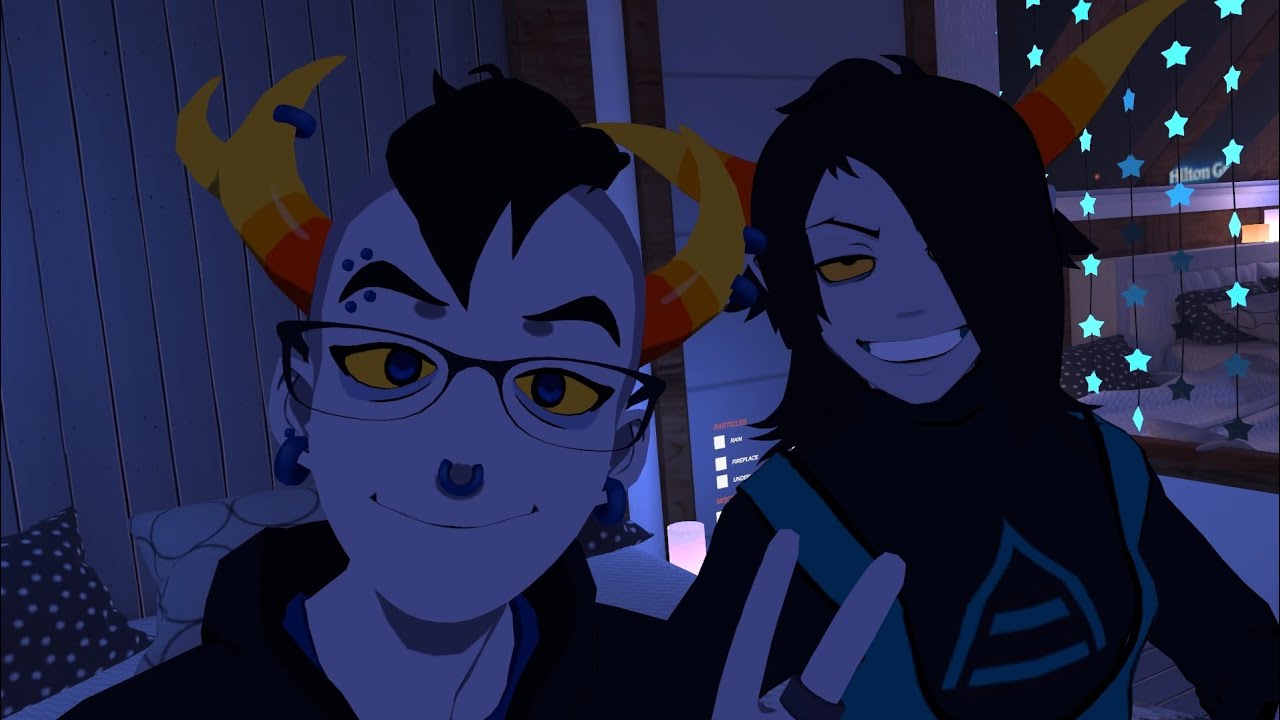 Homestuck VRChat: Mallek's & Tagora'a Blue-Blooded Debate - YouTube