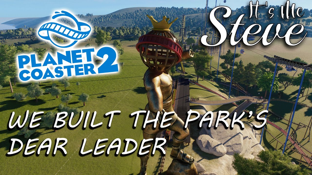 ALL HAIL THE DEAR LEADER - Planet Coaster 2 [Worst Build Series] - YouTube