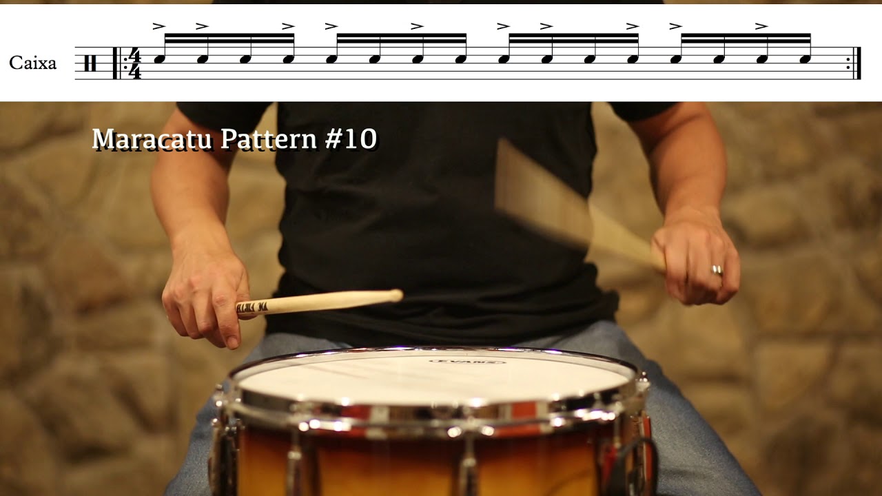 Maracatu Caixa Rhythm #10 - YouTube