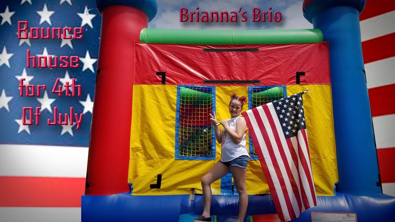 Bounce House for The 4th Of July - YouTube