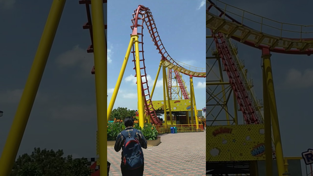 Wonderla Hyderabad Roller coaster Ride - Recoil - YouTube