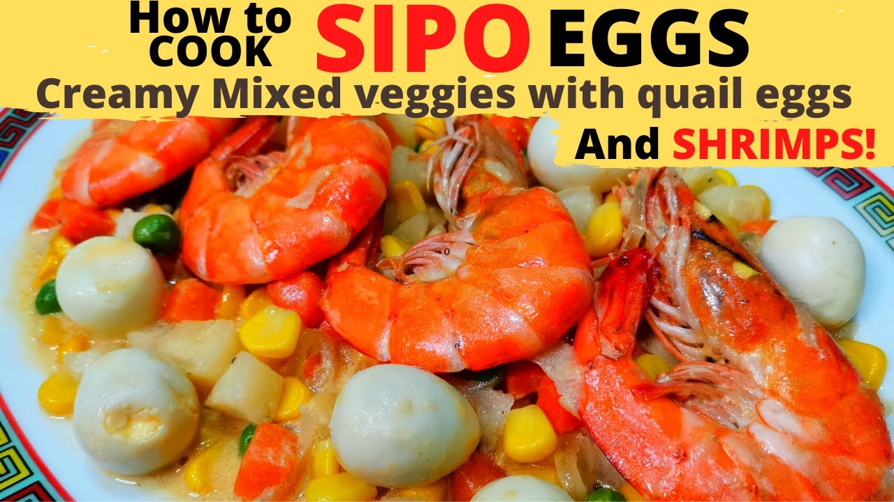 How To Cook Creamy SIPO EGGS | KAPAMPANGAN Original | Simple and Easy ...