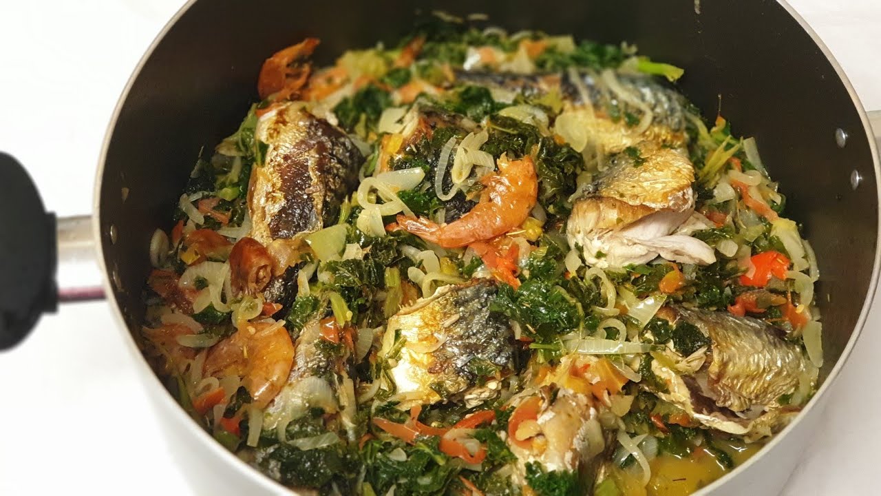 How to cook vegetables stew ( perfect with yam/plaintain) - YouTube