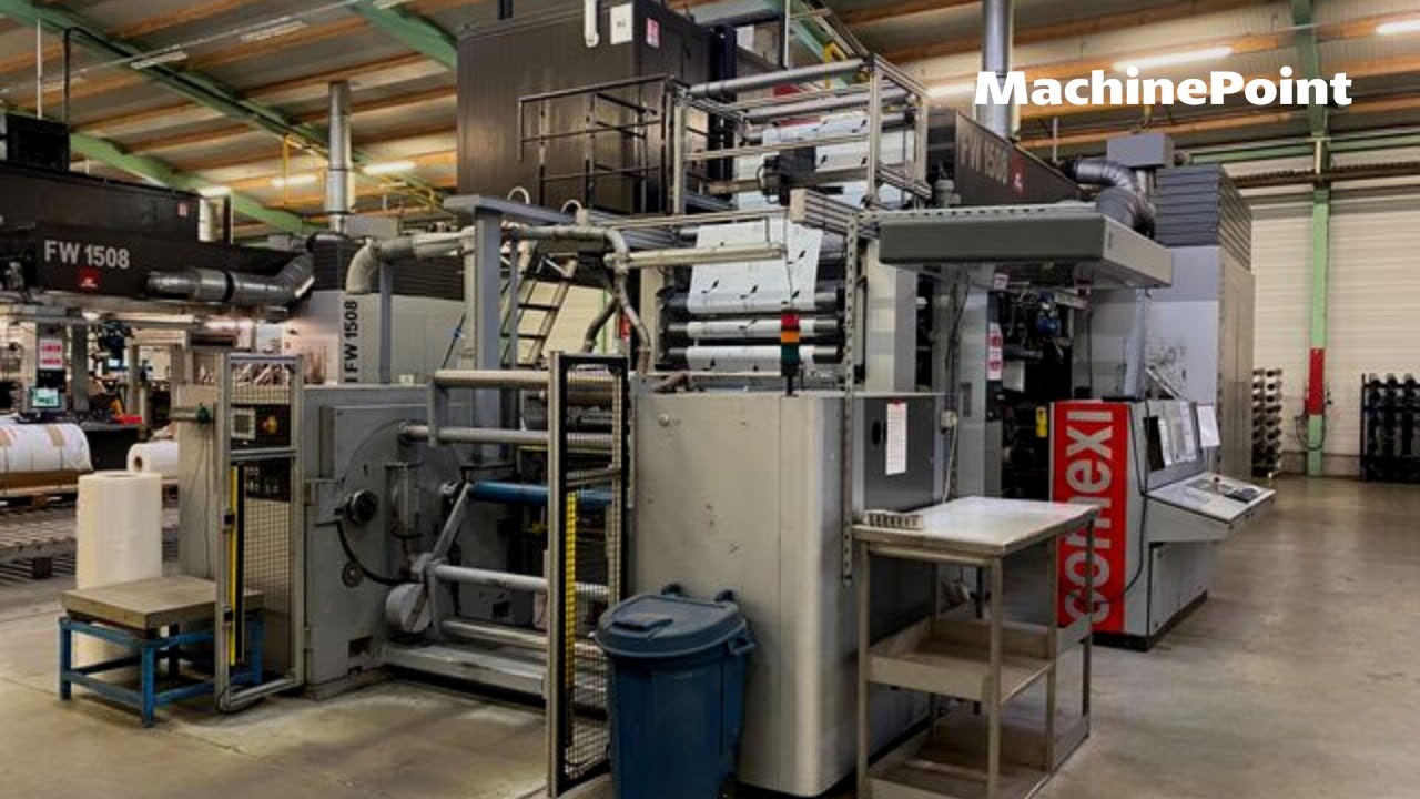 COMEXI FW 1508 8 Colours CI Flexo Printing Machines | COMEXI Machines ...