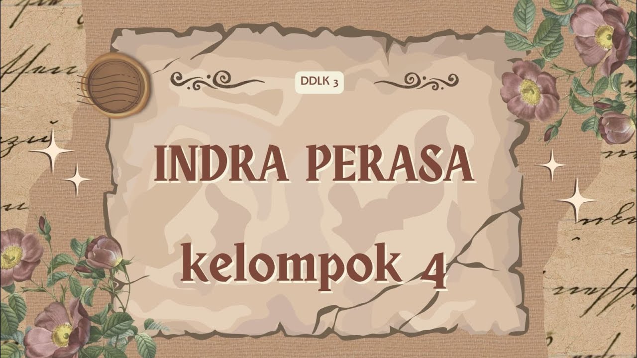 Anatomi Sistem Indra Perasa (Kelompok 4) - YouTube