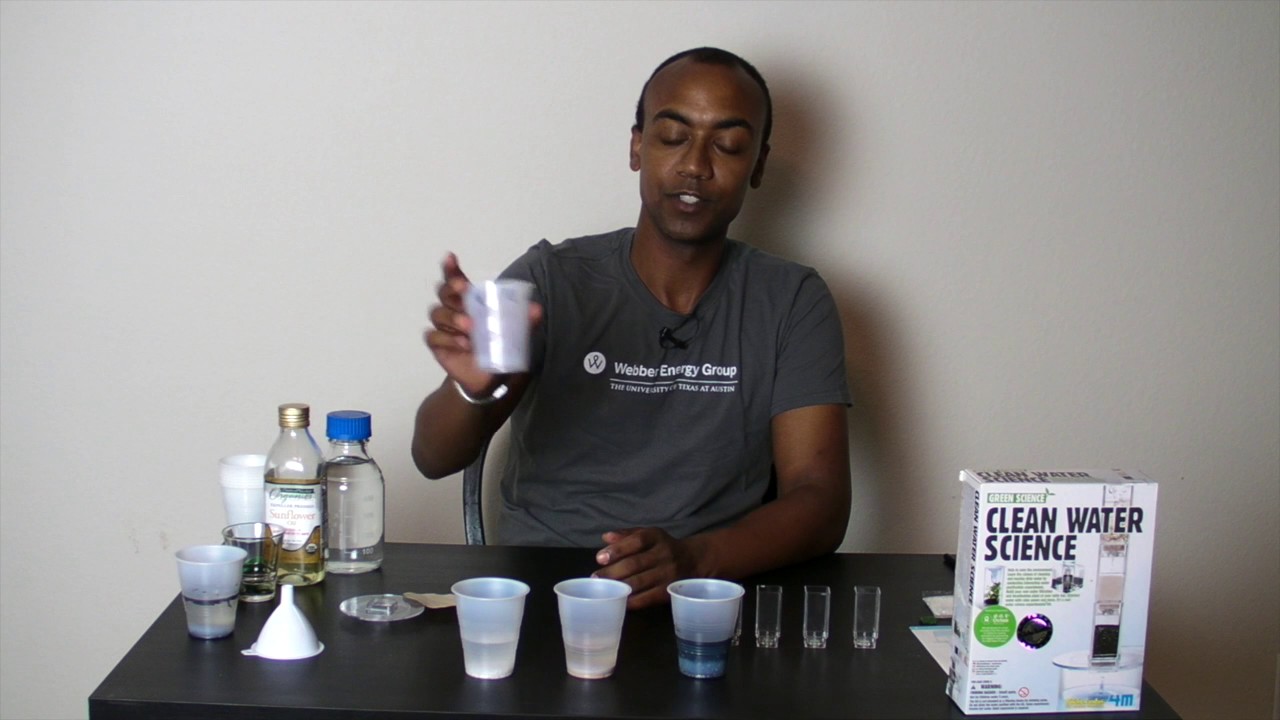 Clean Water Science Demonstration - YouTube
