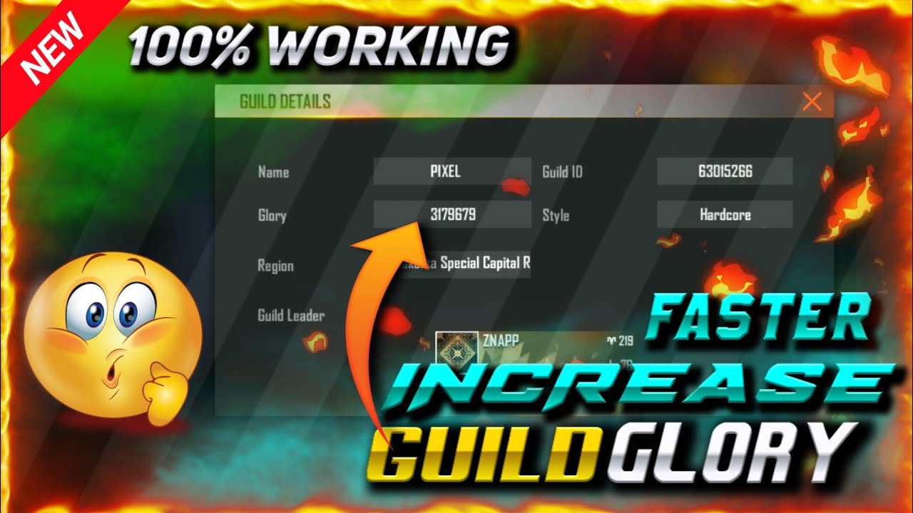 How To Increase Guild Glory || How to increase glory of guild in free fire - YouTube