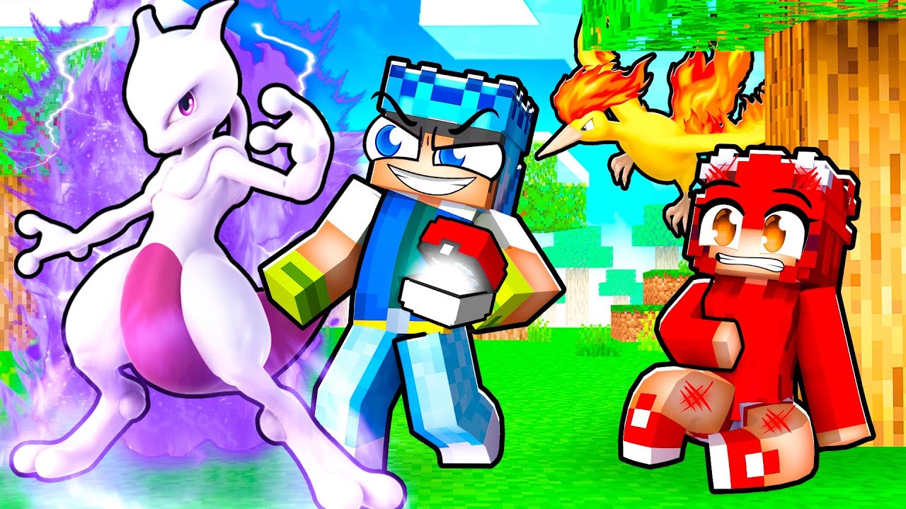 Playing as a PROTECTIVE LEGENDARY POKEMON TRAINER in Minecraft! - YouTube