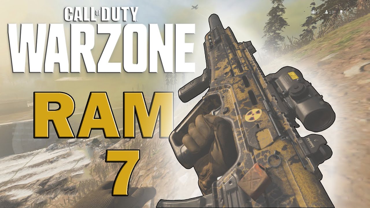 RAM 7 Destroys Squads In Warzone - YouTube