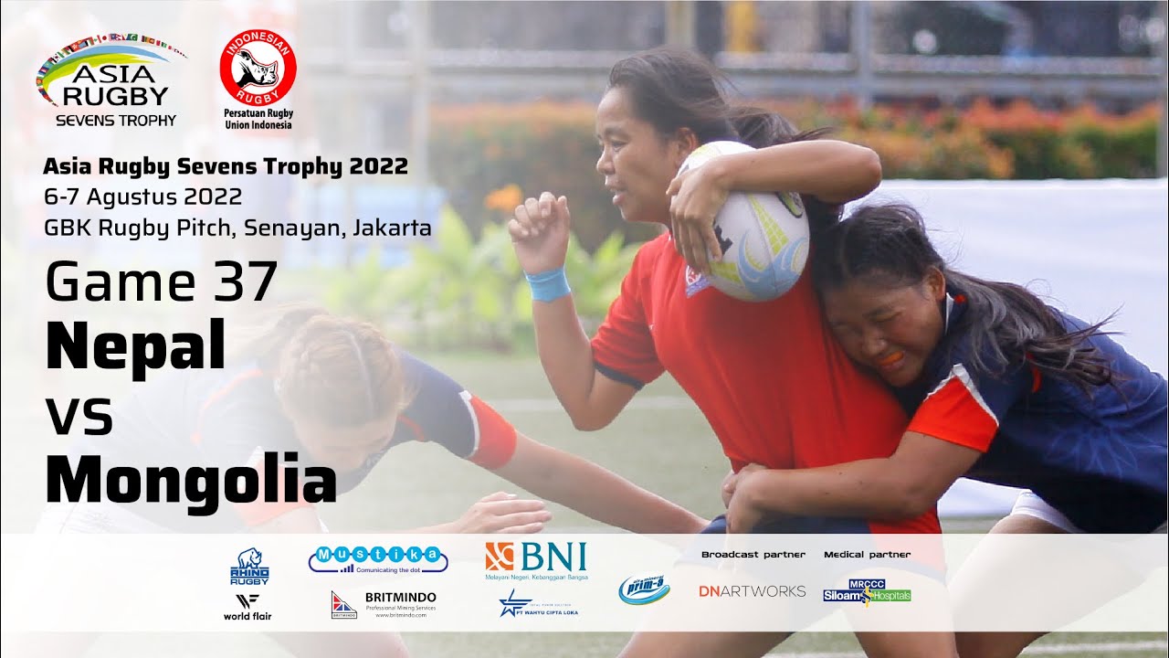 Game 37 5th SF Nepal vs Mongolia (Asia Rugby Sevens Trophy 2022) - YouTube