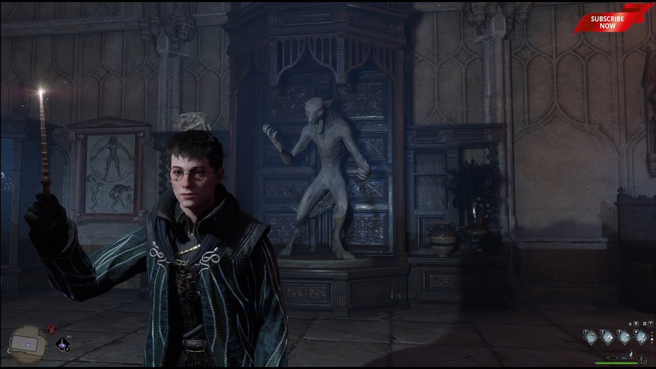 40 Hours To Discover Secret Werewolf Room I Hogwarts Legacy - YouTube