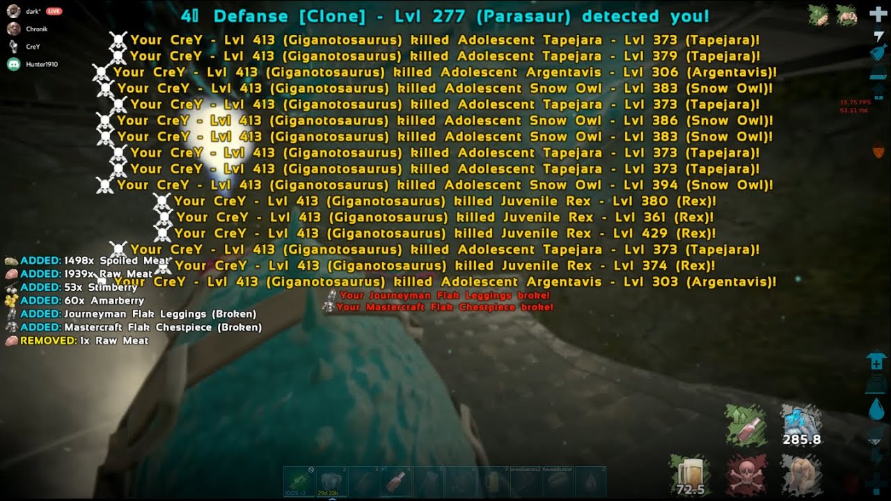 Wiping an Extinction Tree | Ark Official PvP - YouTube