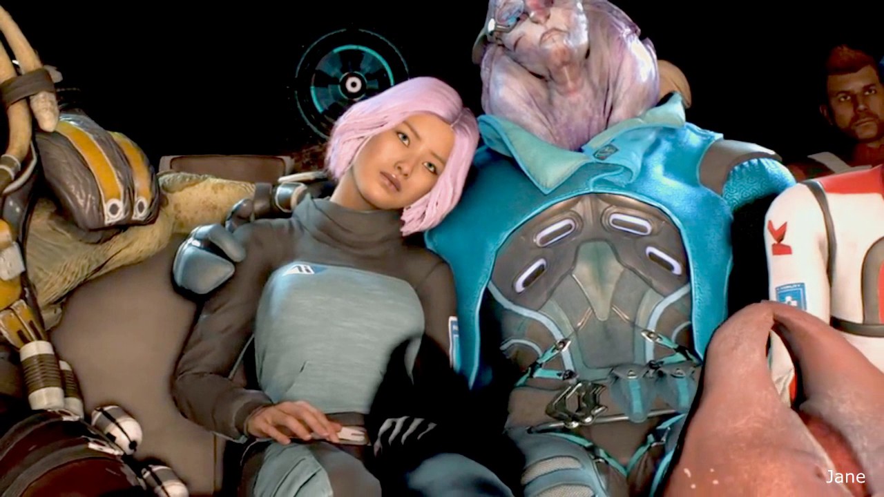 Mass Effect Andromeda Jaal X Ryder E T Youtube