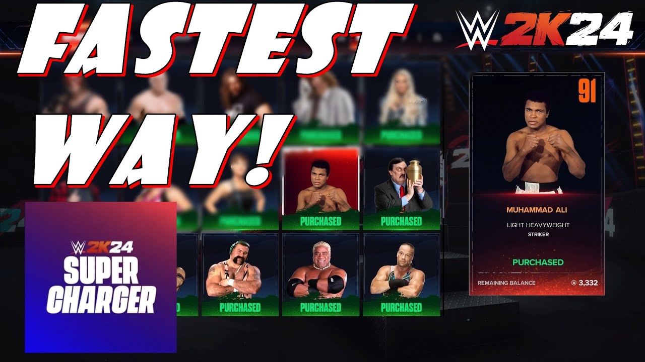 How To Unlock EVERYTHING In WWE 2K24 The FASTEST (GET ALL UNLOCKABLES ...