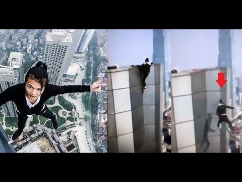 Chinese Stunt Man Death During Stunt Live |Graphic Content| - YouTube