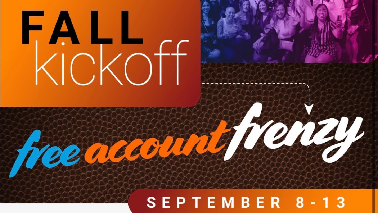 Fall Frenzy Kickoff 9/8-9/13 - YouTube