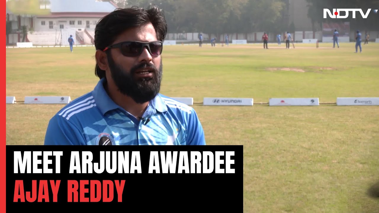 How Arjuna Awardee Ajay Reddy Found His 'Vision' In Cricket - YouTube