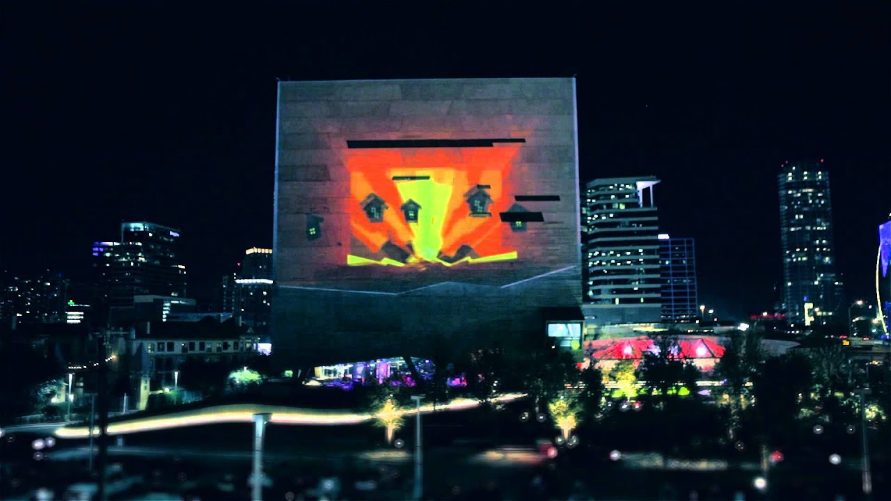3D Building Projection Mapping at the Perot Museum of Nature and ...