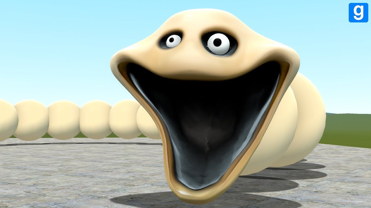 I FOUND NEW ROBLOX HUNGRY WORM in Garry's Mod! - YouTube