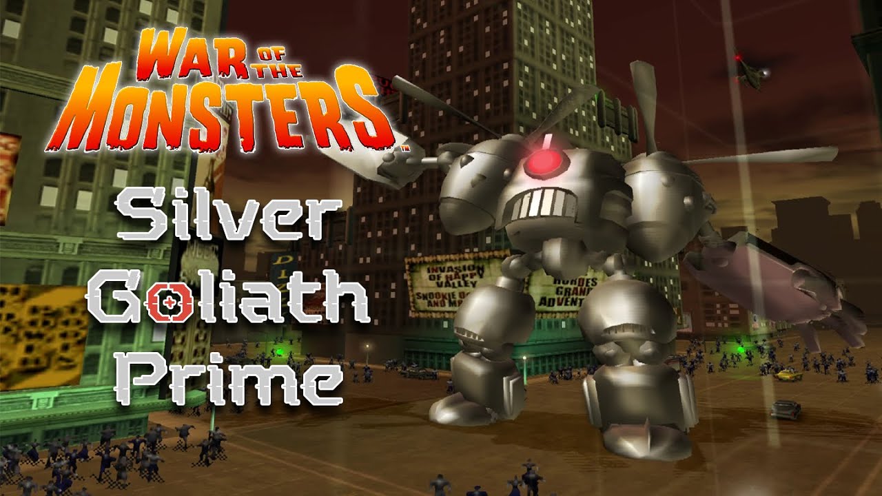 SILVER GOLIATH PRIME - Gameplay | War of the Monsters - YouTube
