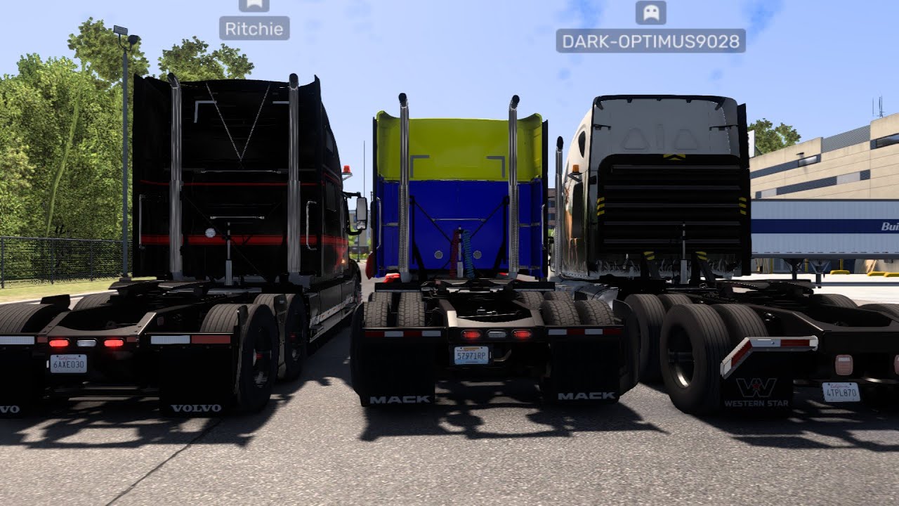 Convoy del evento ATS con los mejores 1.51 /128 #americantrucksimulator ...